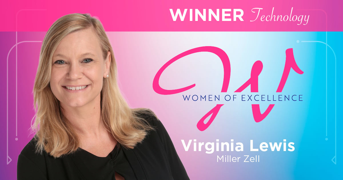 Miller Zell VP Virginia Lewis Honored with “Women of Excellence” Award